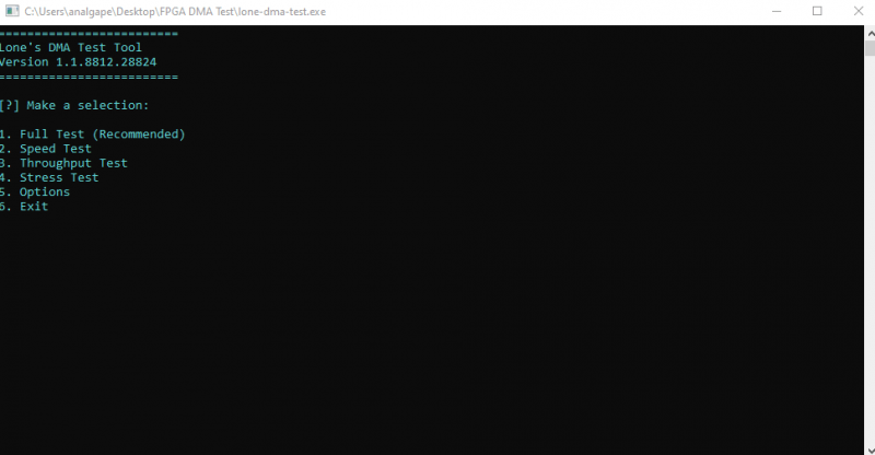 Lone DMA Test Tool | Phoenix Labs - DMA Firmware and Cheats
